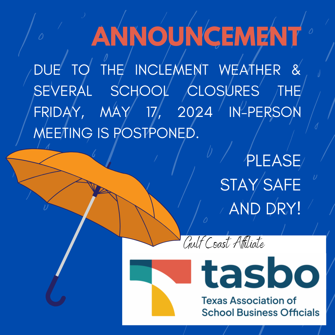 Gulf Coast TASBO Regional Affiliate - TASBO Connect